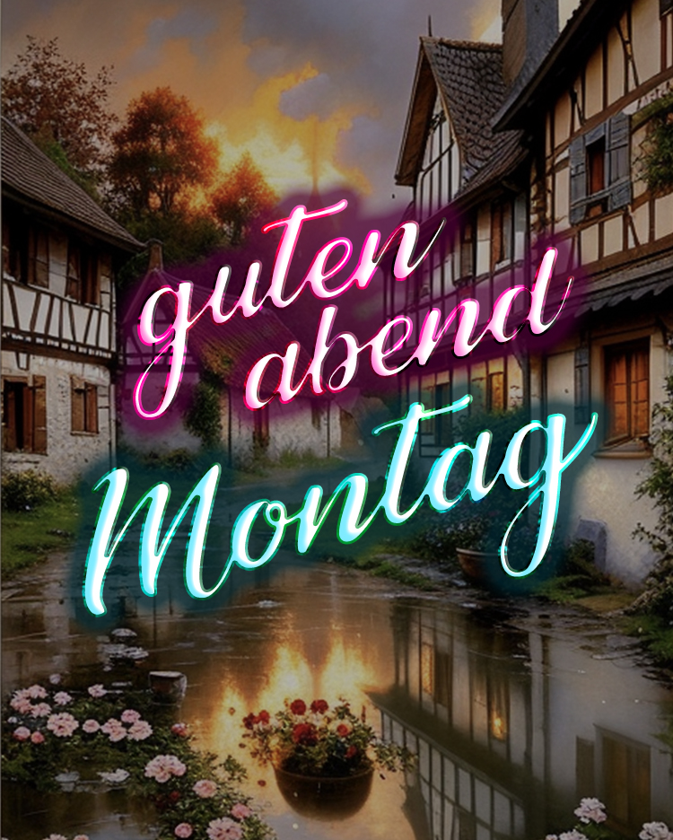 ᐅ 100+ Guten Abend Montag Bilder [AKTUALISIERT 2023]