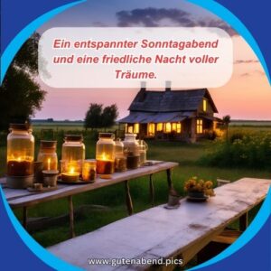 - ᐅ 150+ schönen Sonntag Abend und später eine gute Nacht [AKTUALISIERT ...